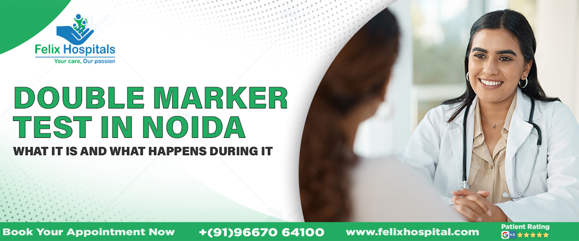 Double Marker Test In Noida: What it is and What Happens During it?