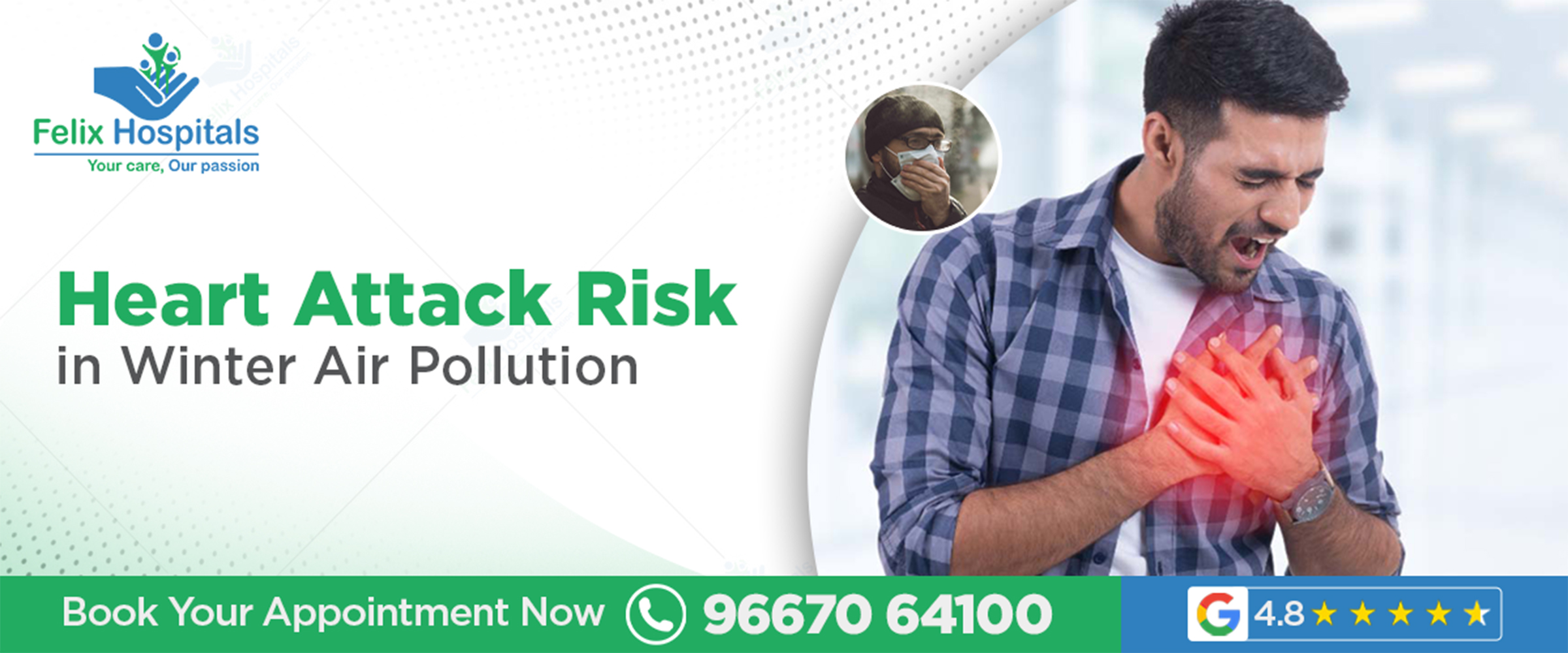 Heart Attack Risk in Winter Air Pollution