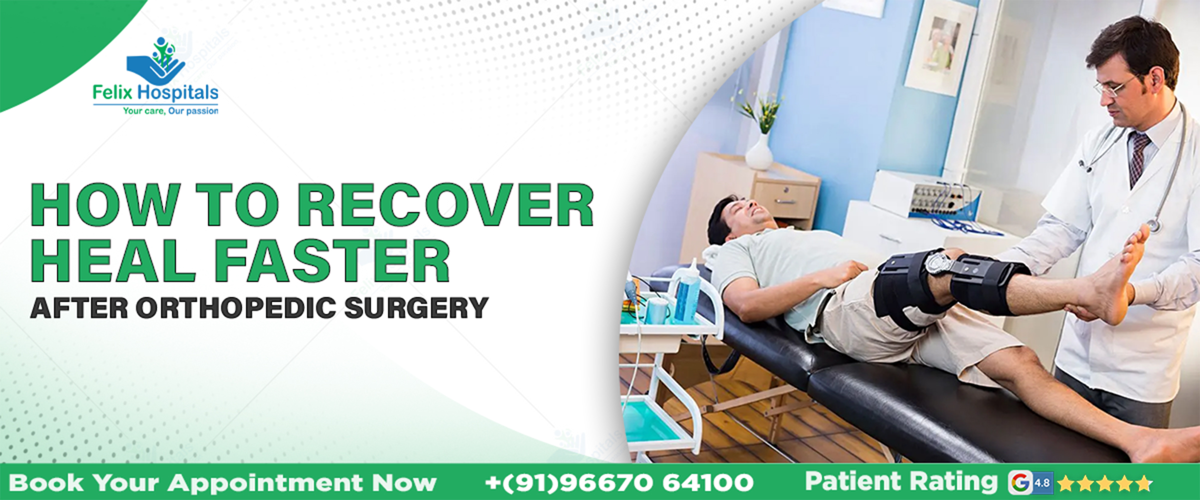 How to Recover Heal Faster After Orthopedic Surgery