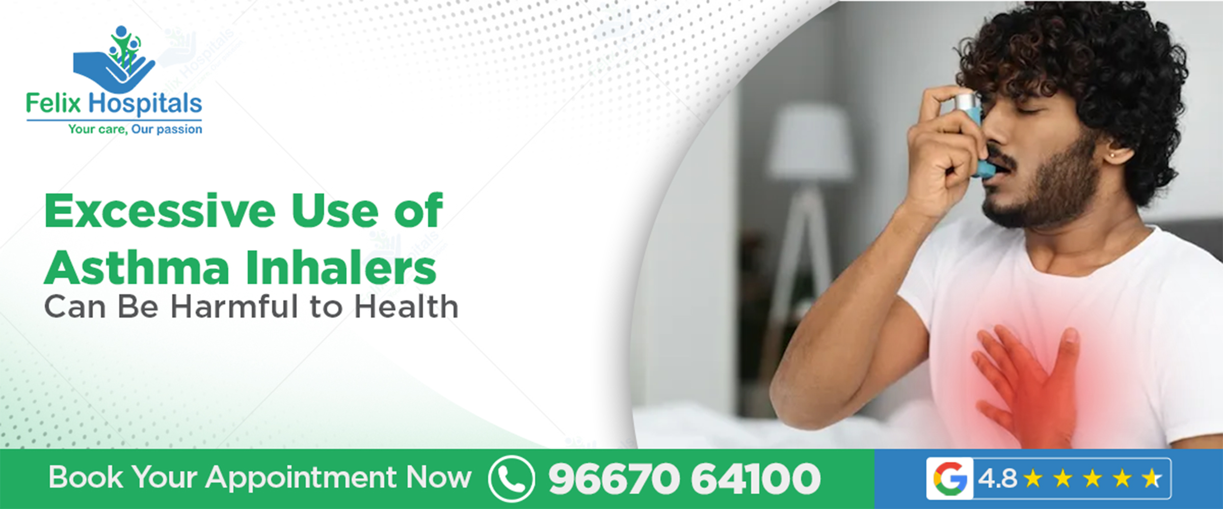Excessive Use of Asthma Inhalers Can Be Harmful to Health