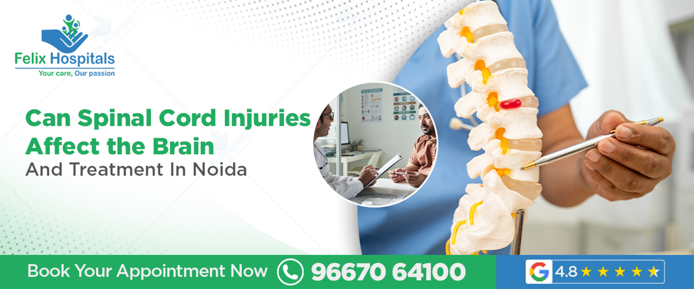 Can Spinal Cord Injuries Affect the Brain? And Treatment In Noida